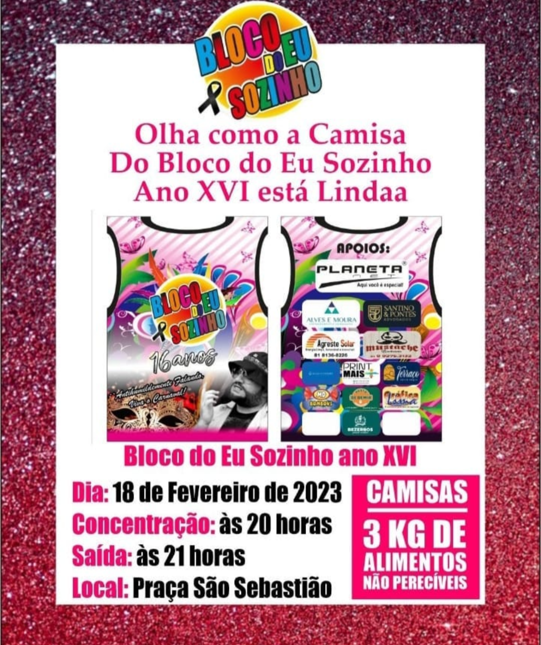 Bloco Do Eu Sozinho Na Folia Do Papangu Bezerros Hoje